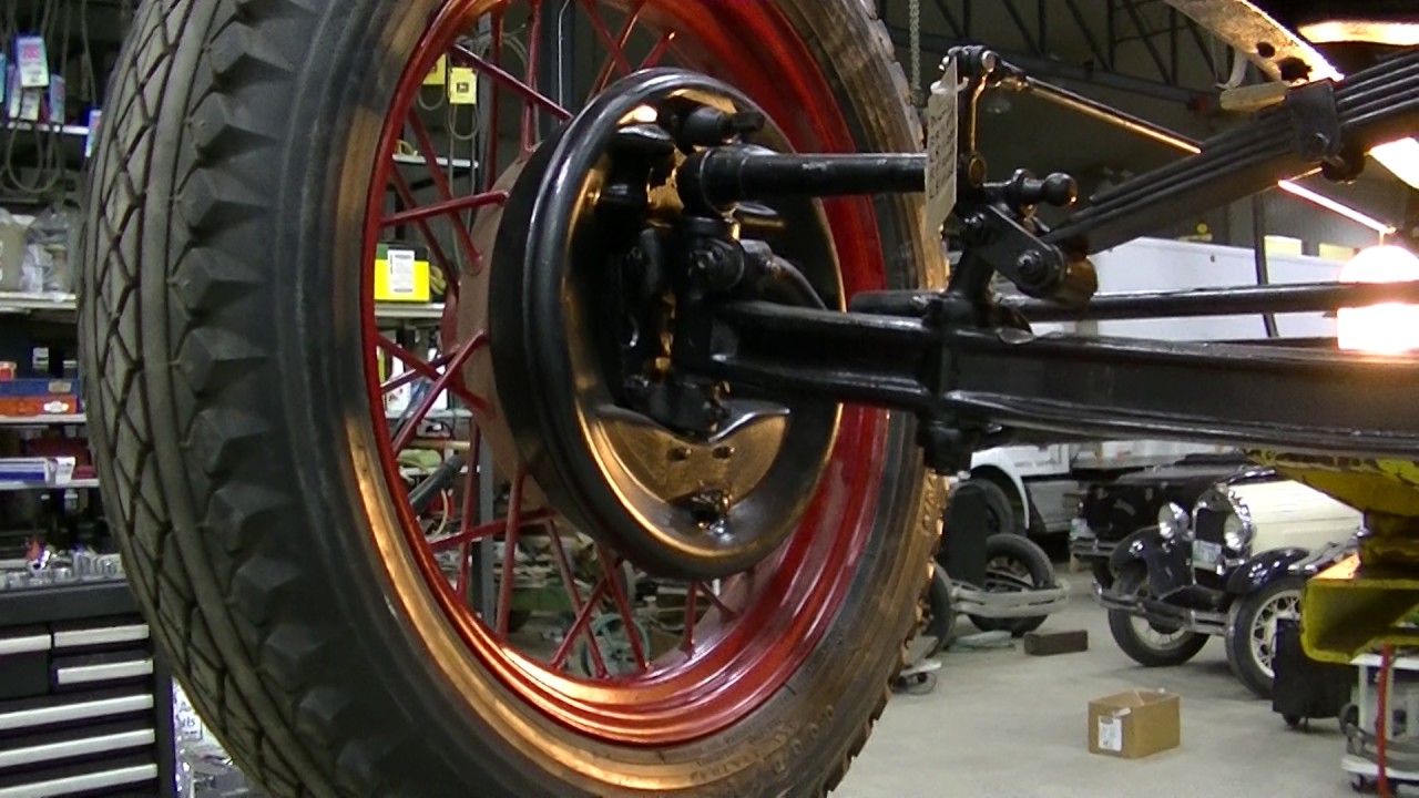 Model A Ford Wheel Alignment - zeketheantiquefreak - YouTube