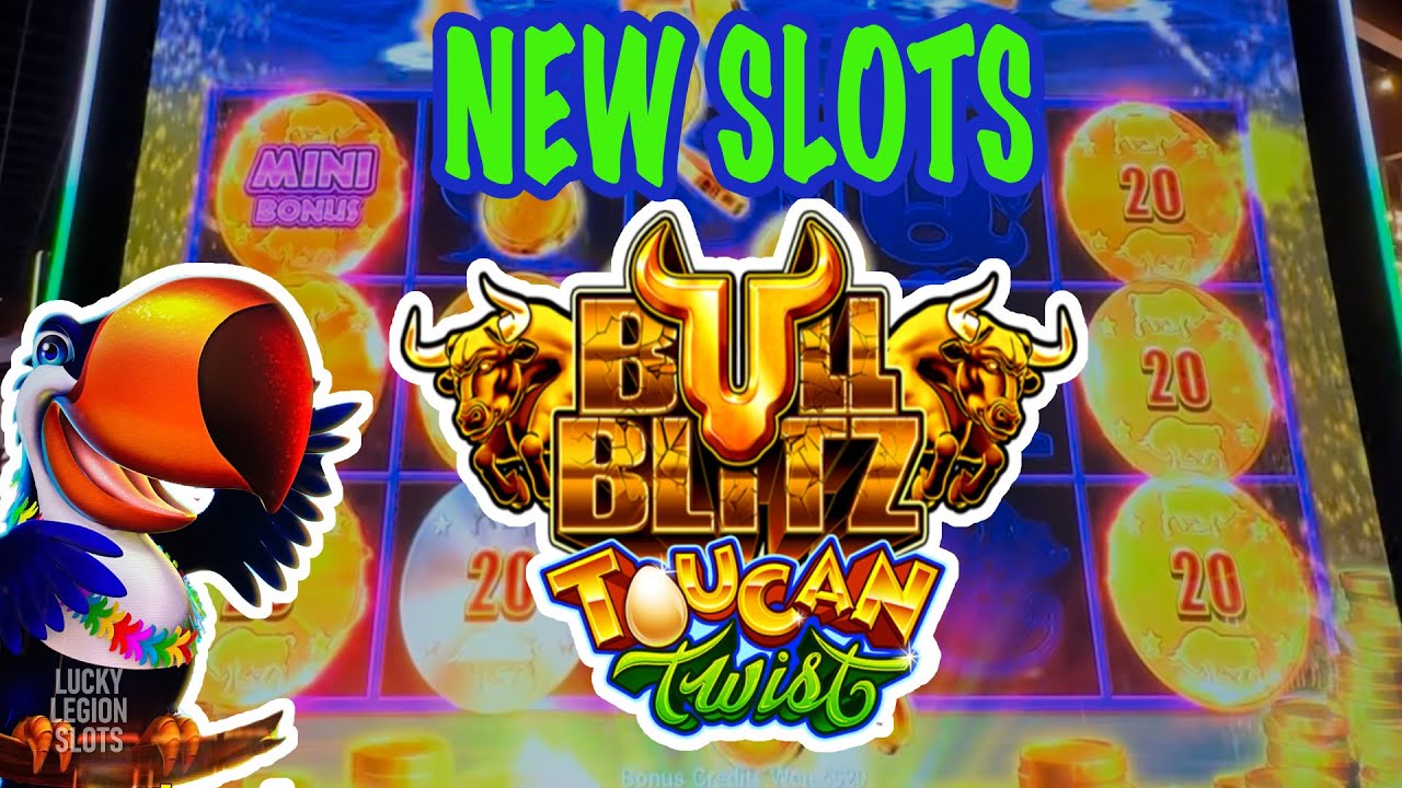 ⭐️ New ⭐️ BULL BLITZ - TOUCAN TWIST by Konami 🐂 1st Time Seeing This ...