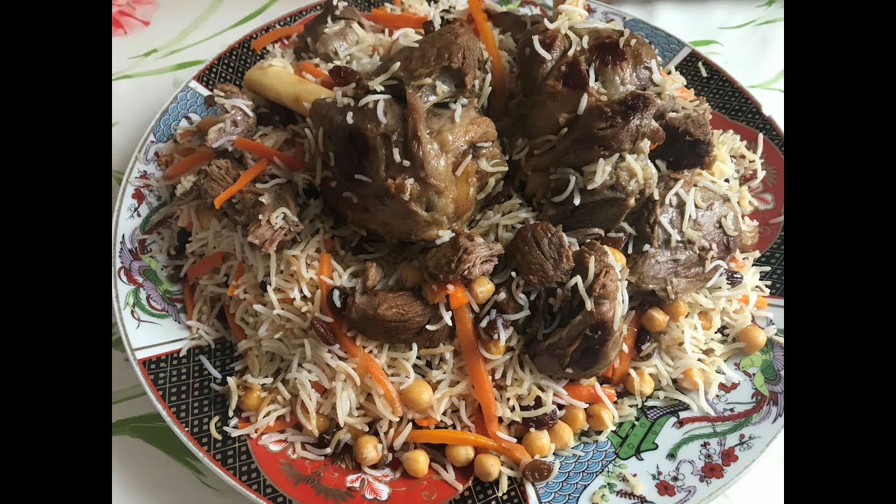 QABULI PALAU/ afghanisch Reisgericht mit Lamm/طرز تهیه قابلی پلو با ...