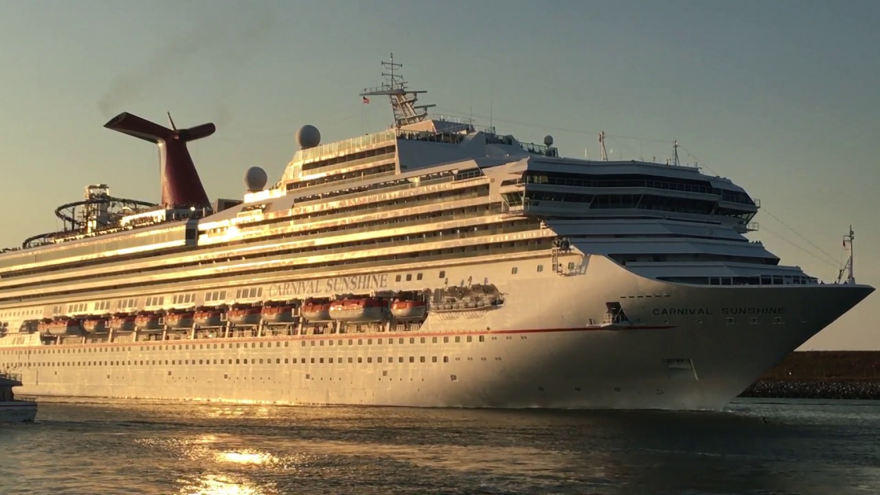 Carnival Sunshine Port Canaveral - YouTube