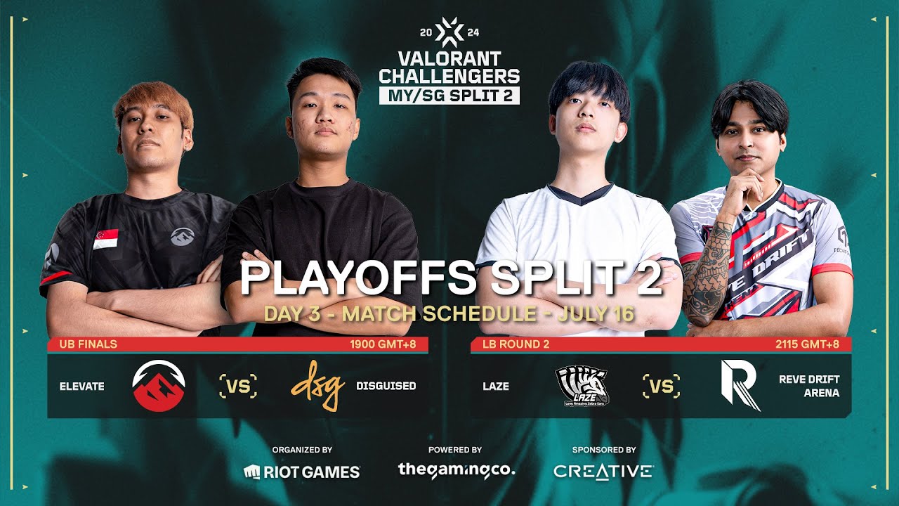 2024 VCT Challengers MY/SG Split 2 Playoffs Day 3 - YouTube