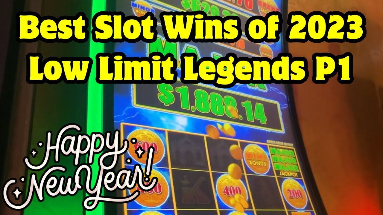 Biggest Slot Machine Wins of 2023 Part1! Happy New Year 2024! #slots ...