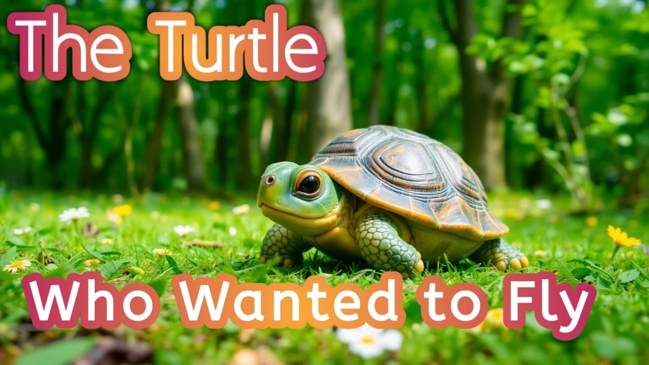 The turtle who wanted to fly | moral story in English | bedtime story ...