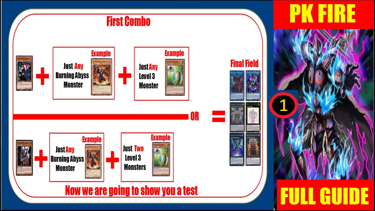 Yugioh Burning Abyss Phantom Knights (PK Fire) Full Guide .. Everything ...