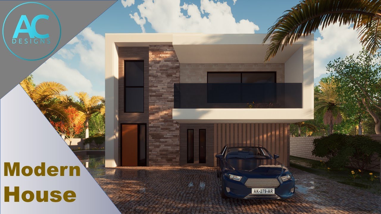 Modern House | Revit Architecture | Twinmotion - YouTube
