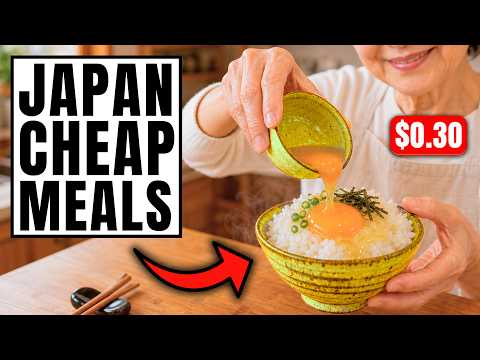 Japanese 28 Easy Poor Man's Meals That SAVE HUNDREDS