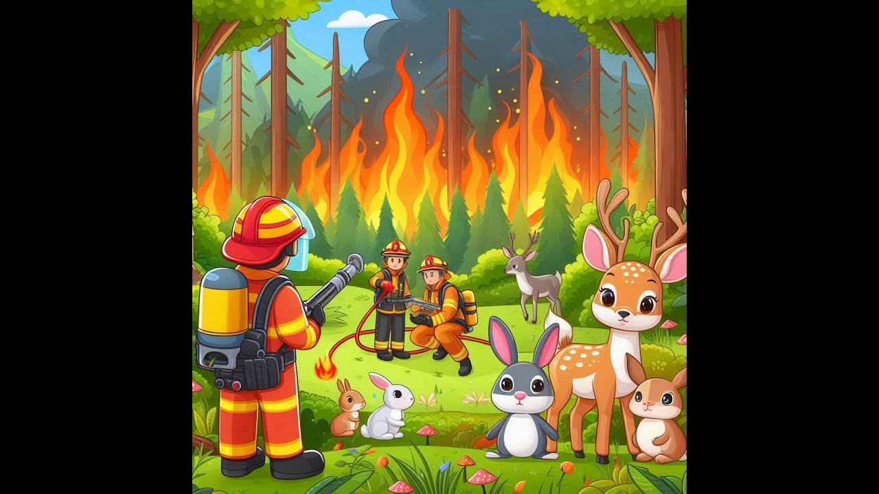 How does Forest catch wild fire ? - YouTube