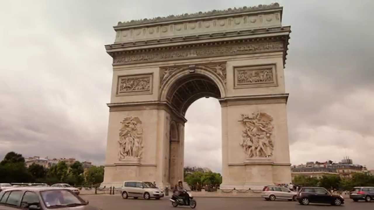 #13553, El arco del triunfo en Paris [Efecto], Construcciones ...