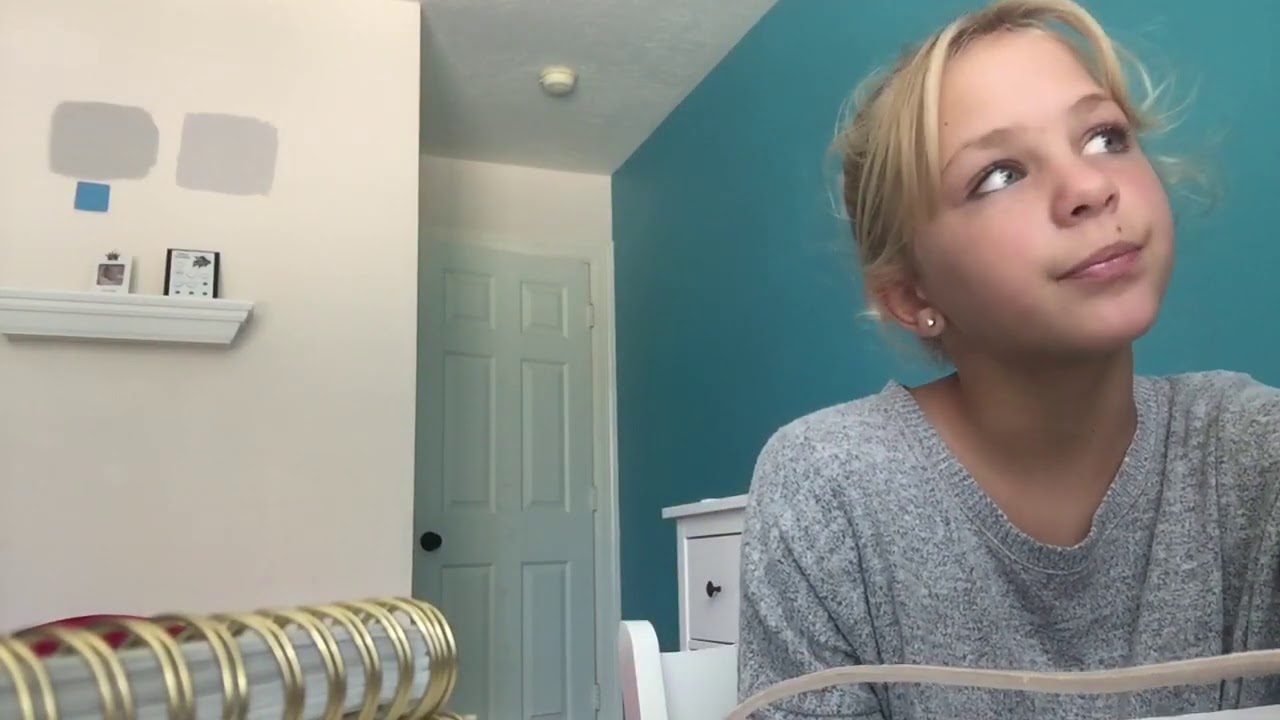 first day of middle school!! || online school zoom routine :) - YouTube