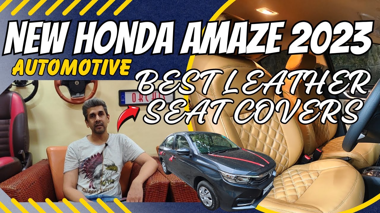 New Honda Amaze VX 2023 Interior Modification 🔥Honda Amaze Premium Seat ...