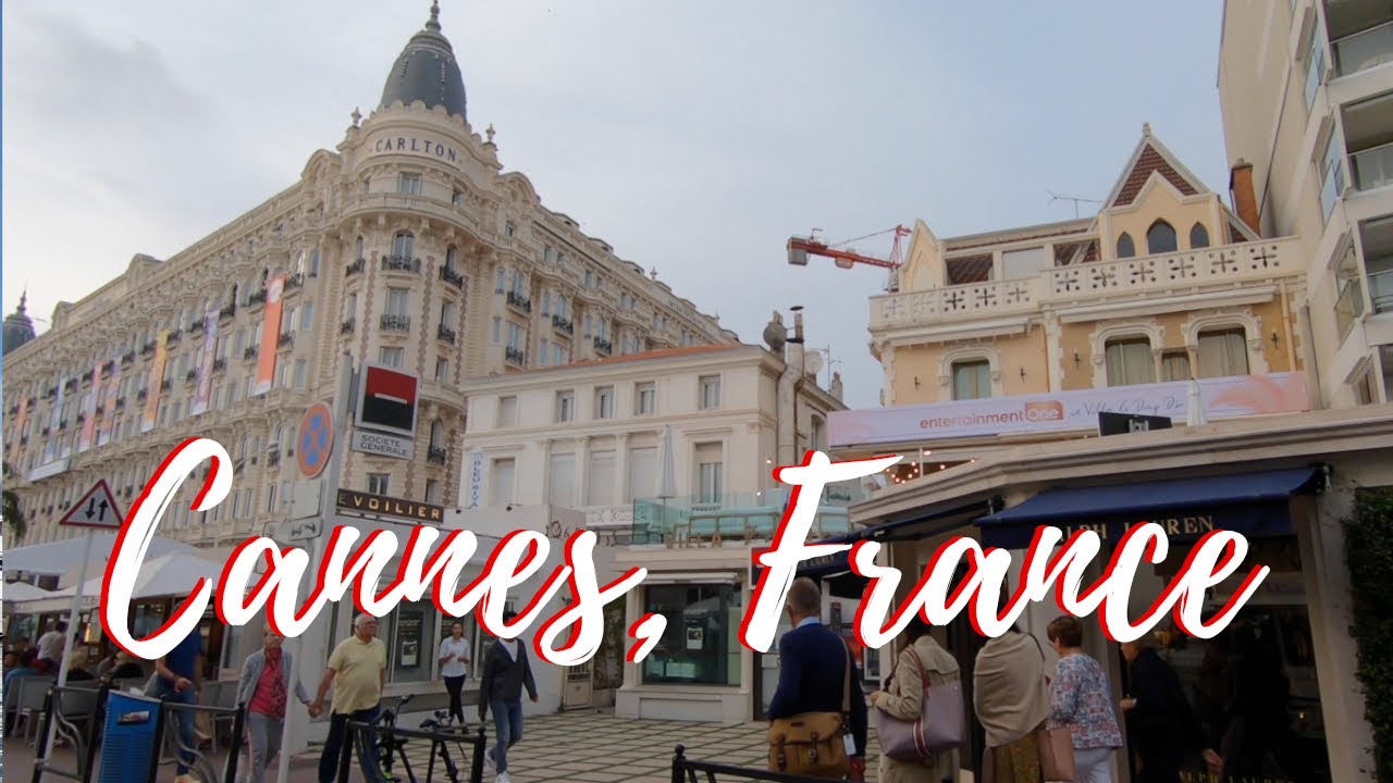 Cannes France 4k Travel Guide Walking Tour - YouTube