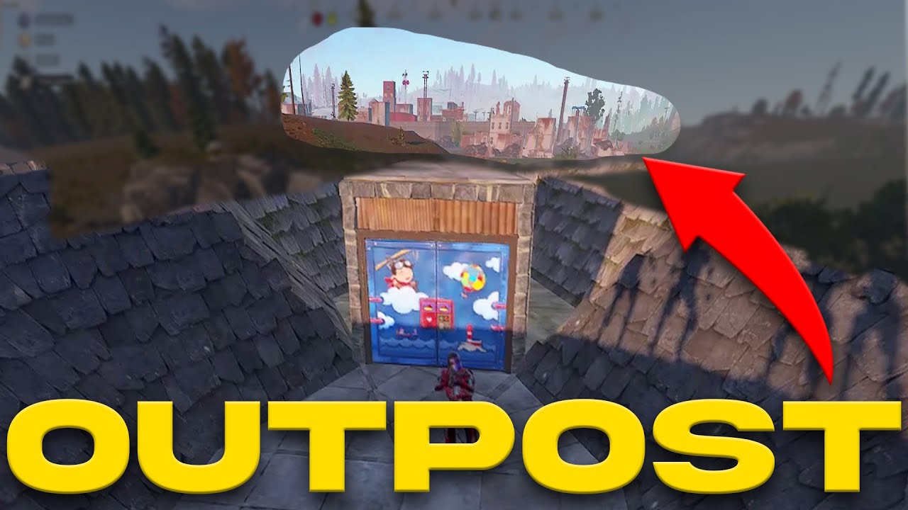 Never Build next to Outpost Rust - YouTube