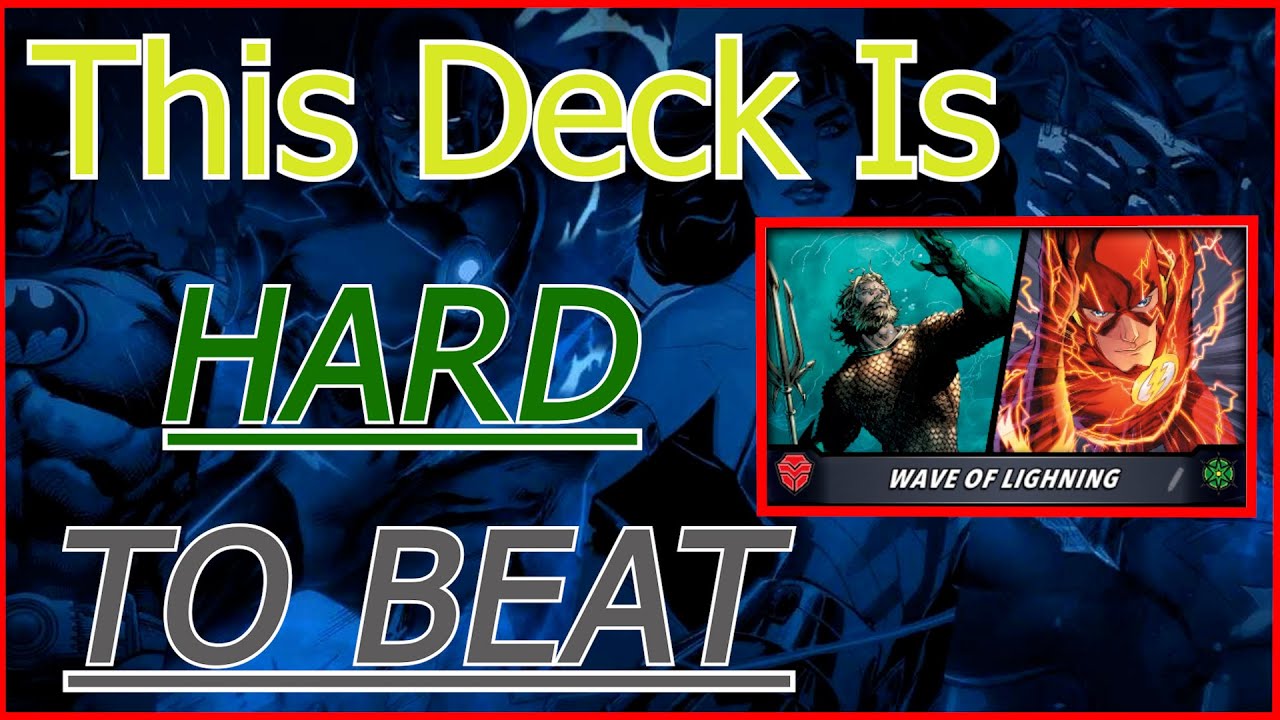 Aquaman and Flash Deck Does Really Well | DC DUAL FORCE - YouTube
