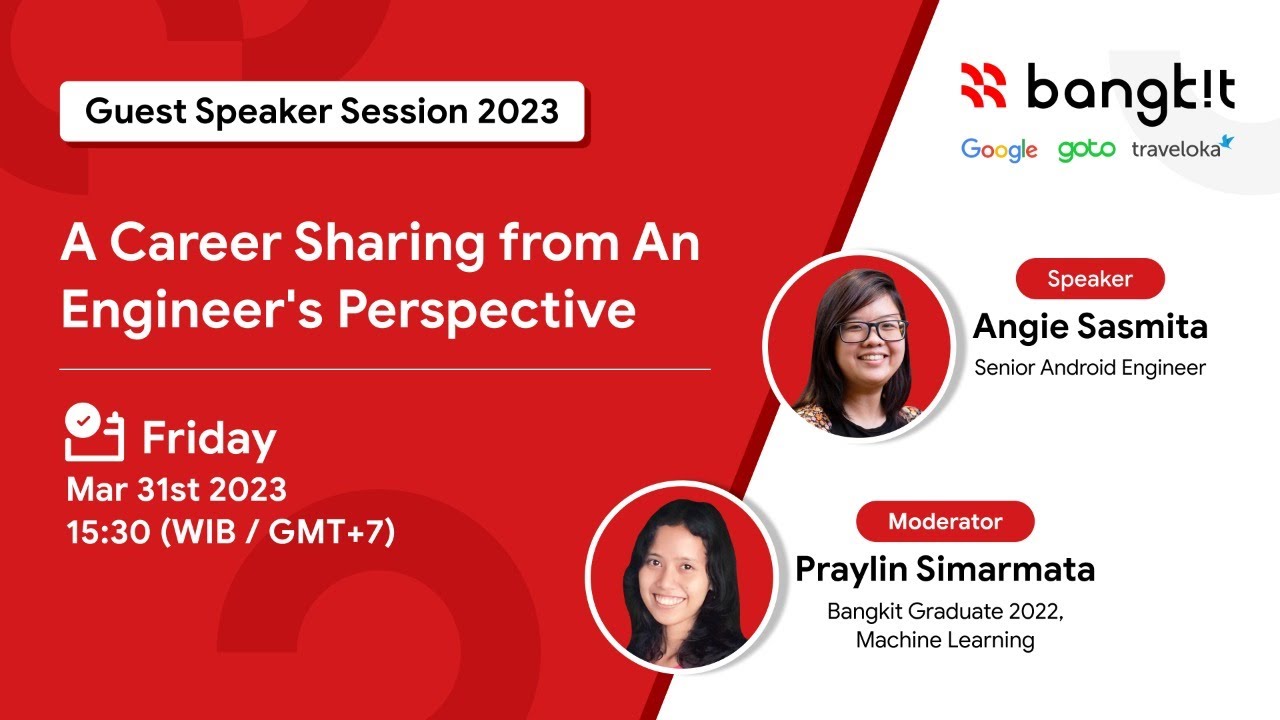 2023 Guest Speaker Session #5 | Angie Sasmita - A Career Sharing from An Engineer's Perspective ...