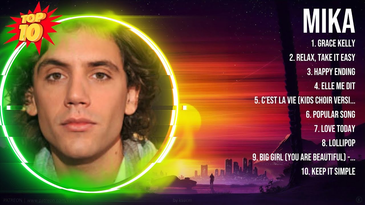 Mika 2024 MIX ~ Top 10 Best Songs ~ Greatest Hits ~ Full Album - YouTube