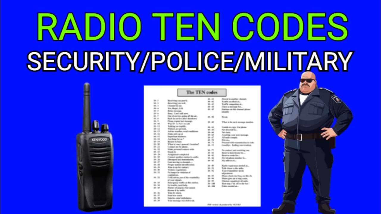 RADIO TEN CODES PHILIPPINES - YouTube
