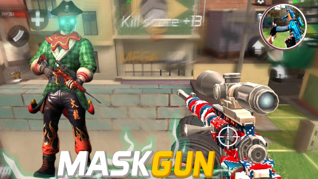 MASKGUN GAMEPLAY BEST PAPALOVA 👺| MAPS SCRAP 42,FAVELA,THE YARD 2022 🔥☠ ...