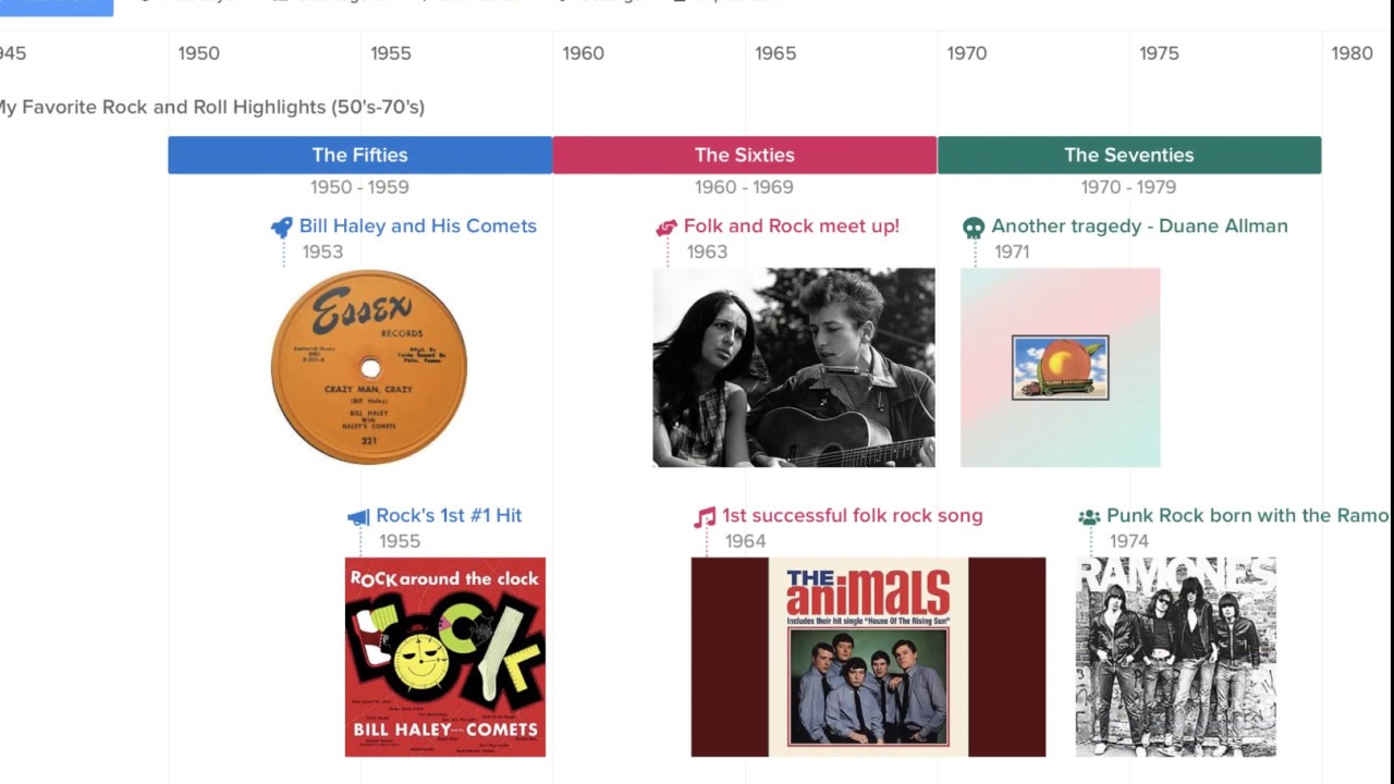 Create a timeline with Preceden Timeline Maker - YouTube