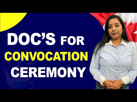DOCUMENTS FOR CONVOCATION CEREMONY - YouTube