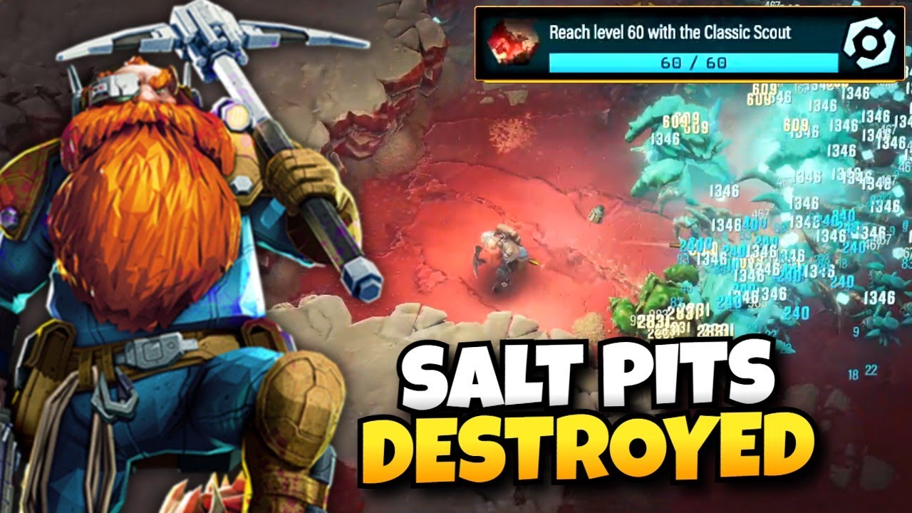 Lvl 60 Classic Scout Quest on Hazard 5 Salt Pits | Deep Rock Galactic ...