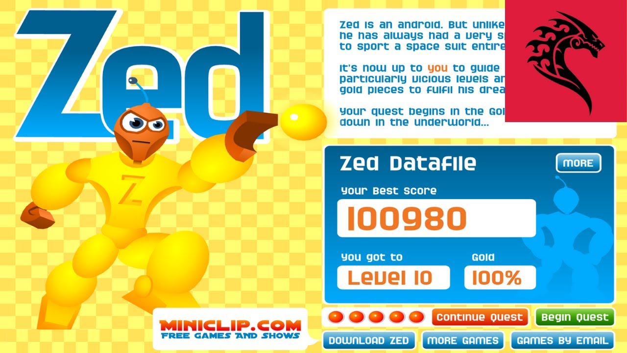 Zed Full Gameplay - YouTube