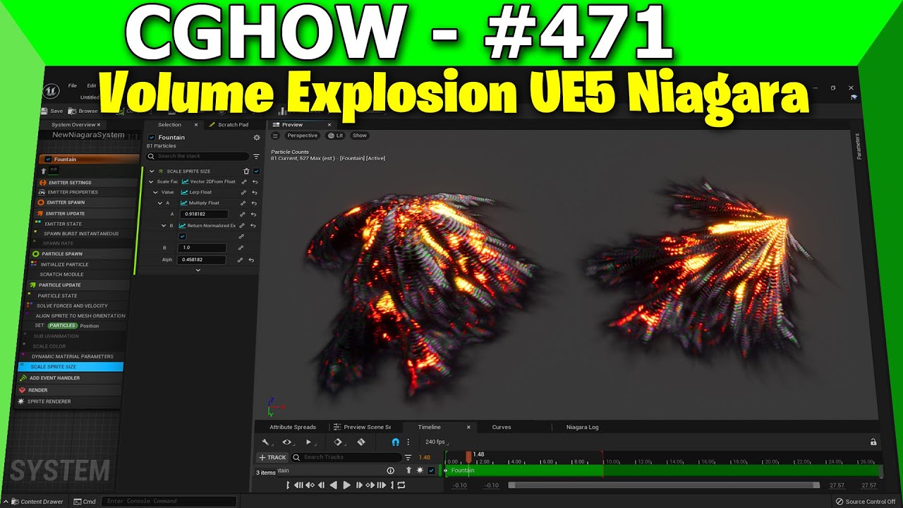 Volume Explosion in UE5 Niagara | Download Files - YouTube