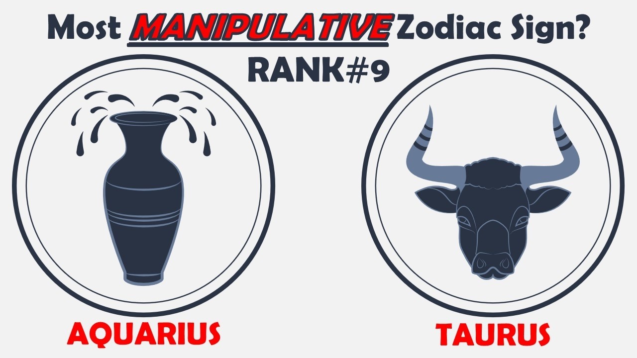 Most MANIPULATIVE Zodiac Sign Rank 9 | Zodiac Talks - YouTube
