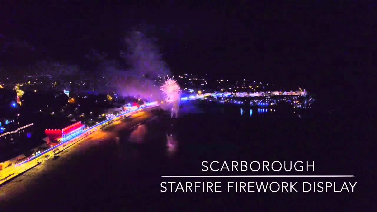 Scarborough Starfire Firework Display 2015 - YouTube