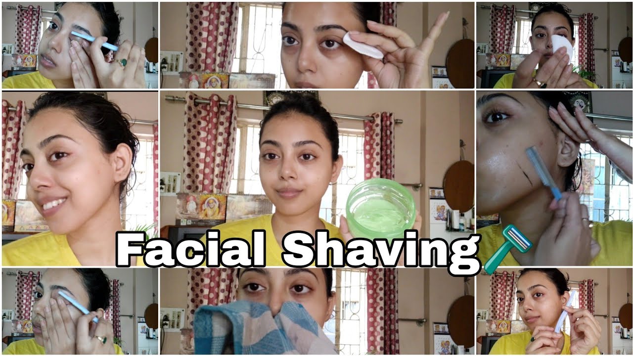 How to do Facial Shaving at Home l Dos and Don'ts l Sanjukta - YouTube
