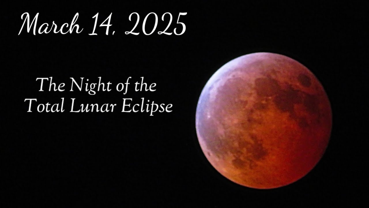 Night of the Blood Moon: Total Lunar Eclipse dims the bright Full Moon ...