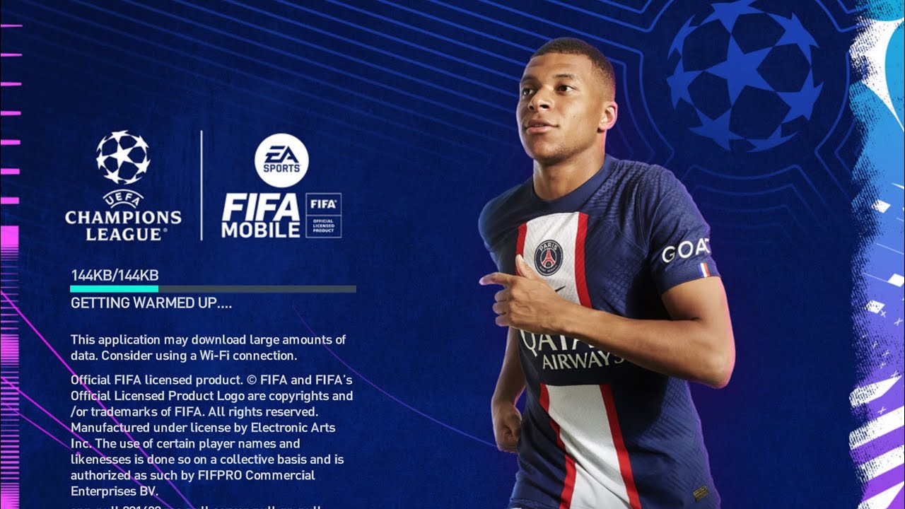 Playing football fifa mobile - YouTube