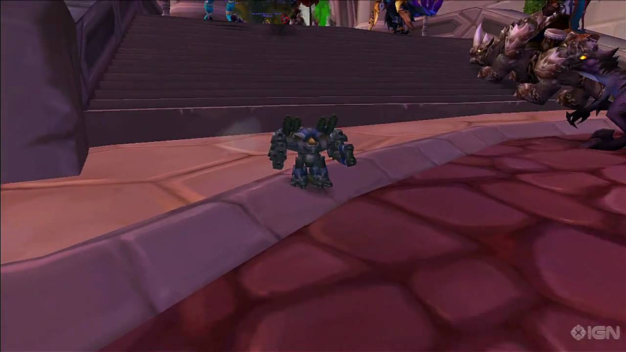 WoW Meets StarCraft: Mini Thor Pet! - YouTube