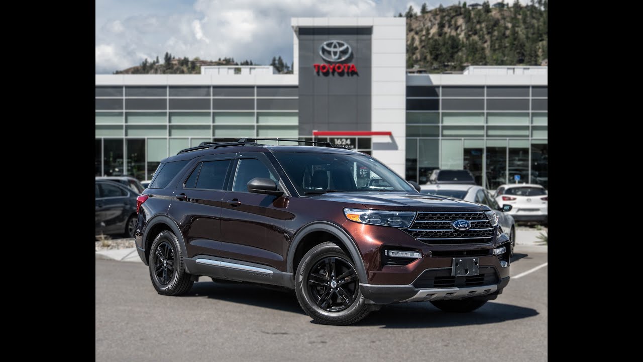 Brown Used 2020 Ford Explorer XLT Walkaround - Kelowna Toyota - YouTube