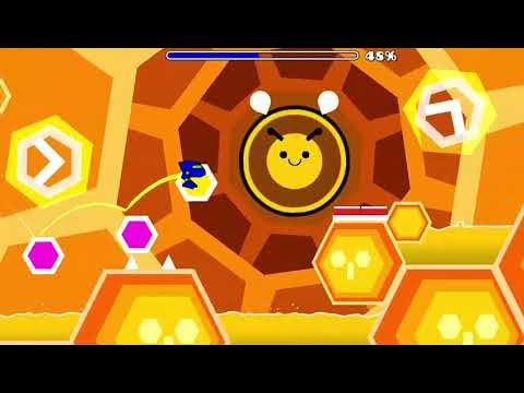 b by motleyorc 100% (my first medium demon) geometry dash - YouTube