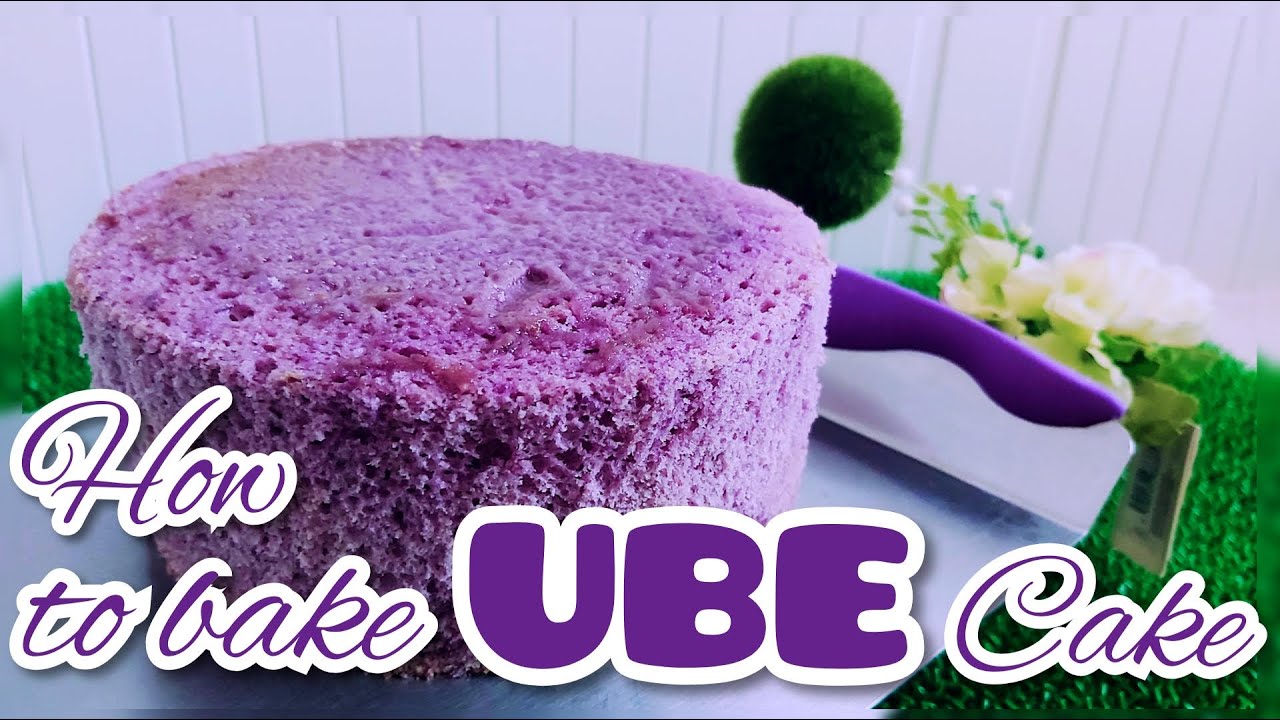 Ube Cake Recipe (Everybody's FAVORITE) - YouTube