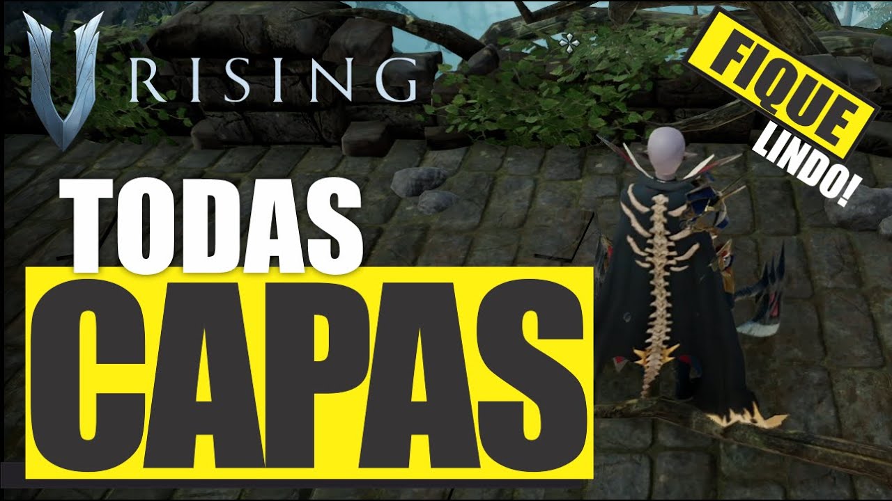 Conheça CAPAS V Rising - Onde você encontrou a sua? - YouTube