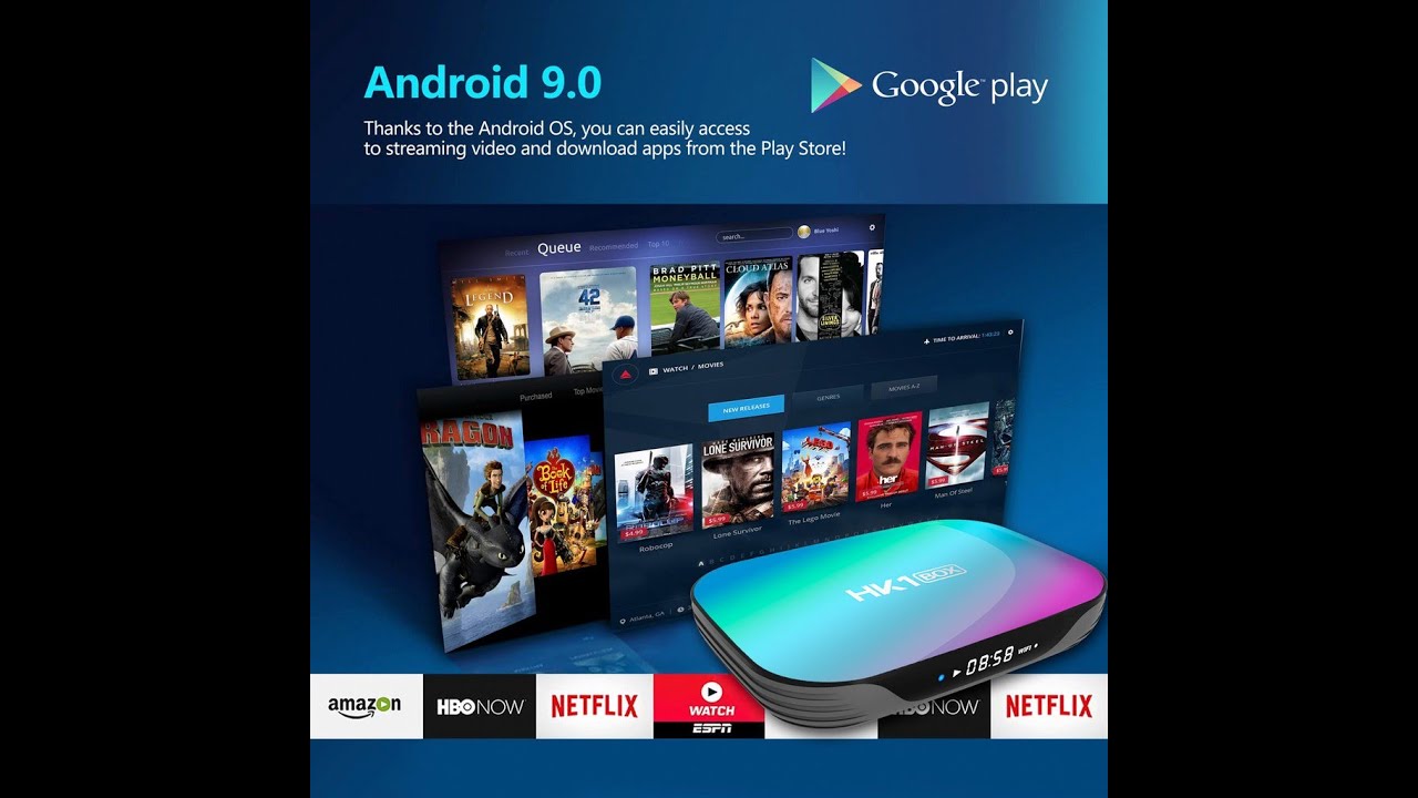 HK1 Android TV Box Review and How to Install - YouTube