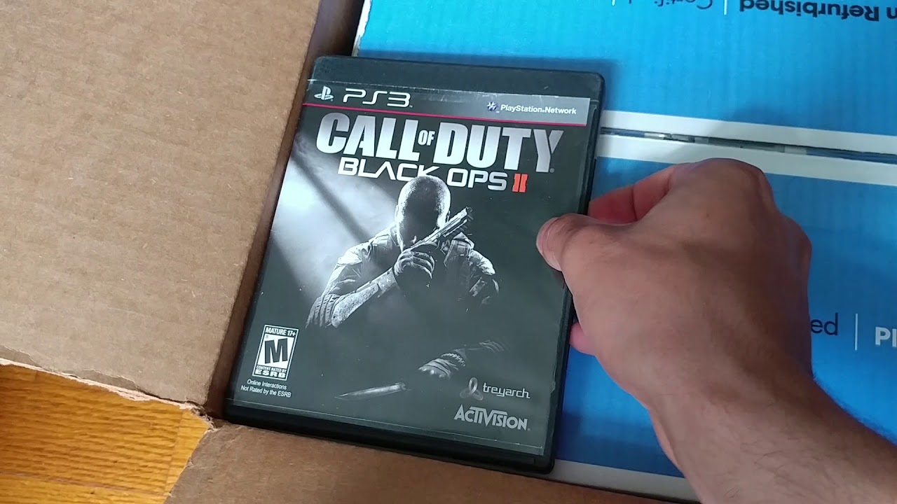 PS3 COD Sampler Blast from the Past System Bundle Gamestop - YouTube
