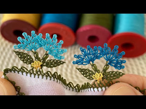 57. Model~ Şahane bir yazma kenarı iğne oyası modeli/ En Güzel İğne Oyaları