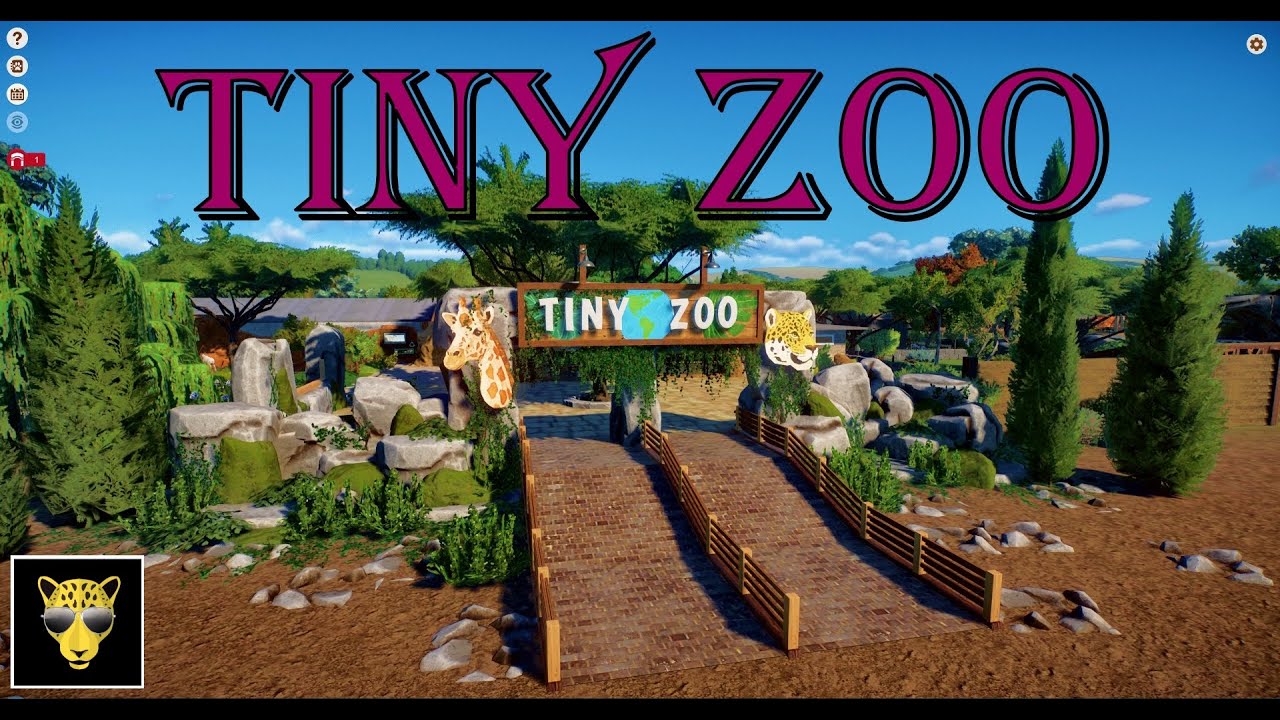 Planet Zoo - Tiny Zoo - Episode 1 - Entrance and Tapirs - YouTube