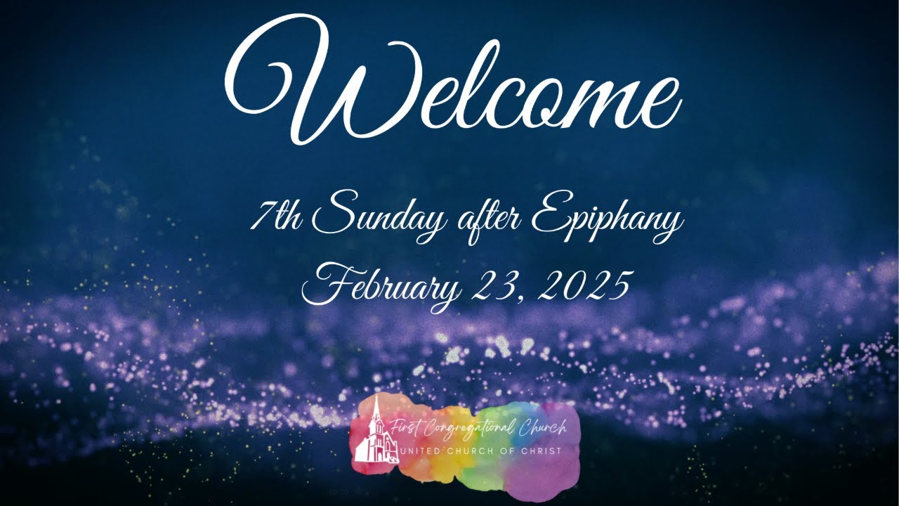 Worship for Sunday, February 23, 2025 - YouTube