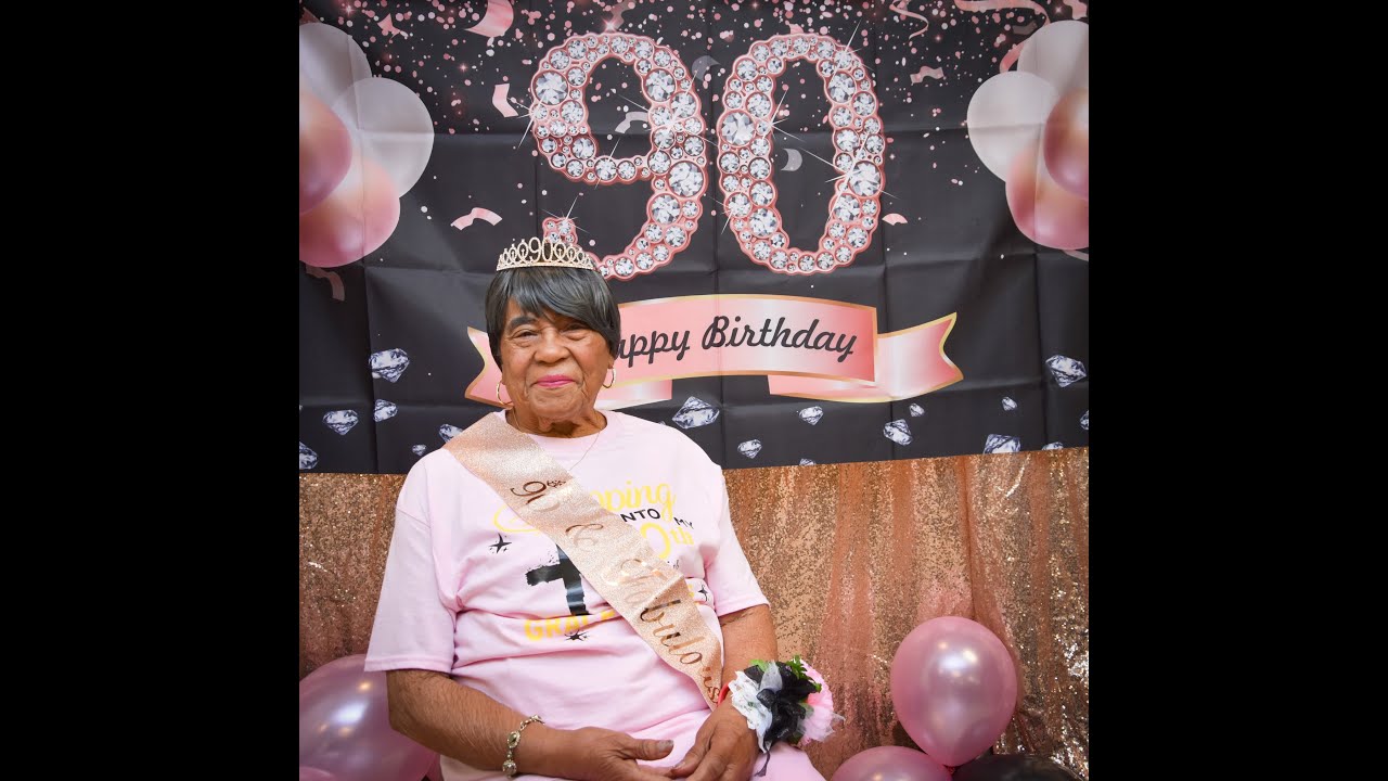 Happy 90th Birthday Lottie Morgan!! - YouTube