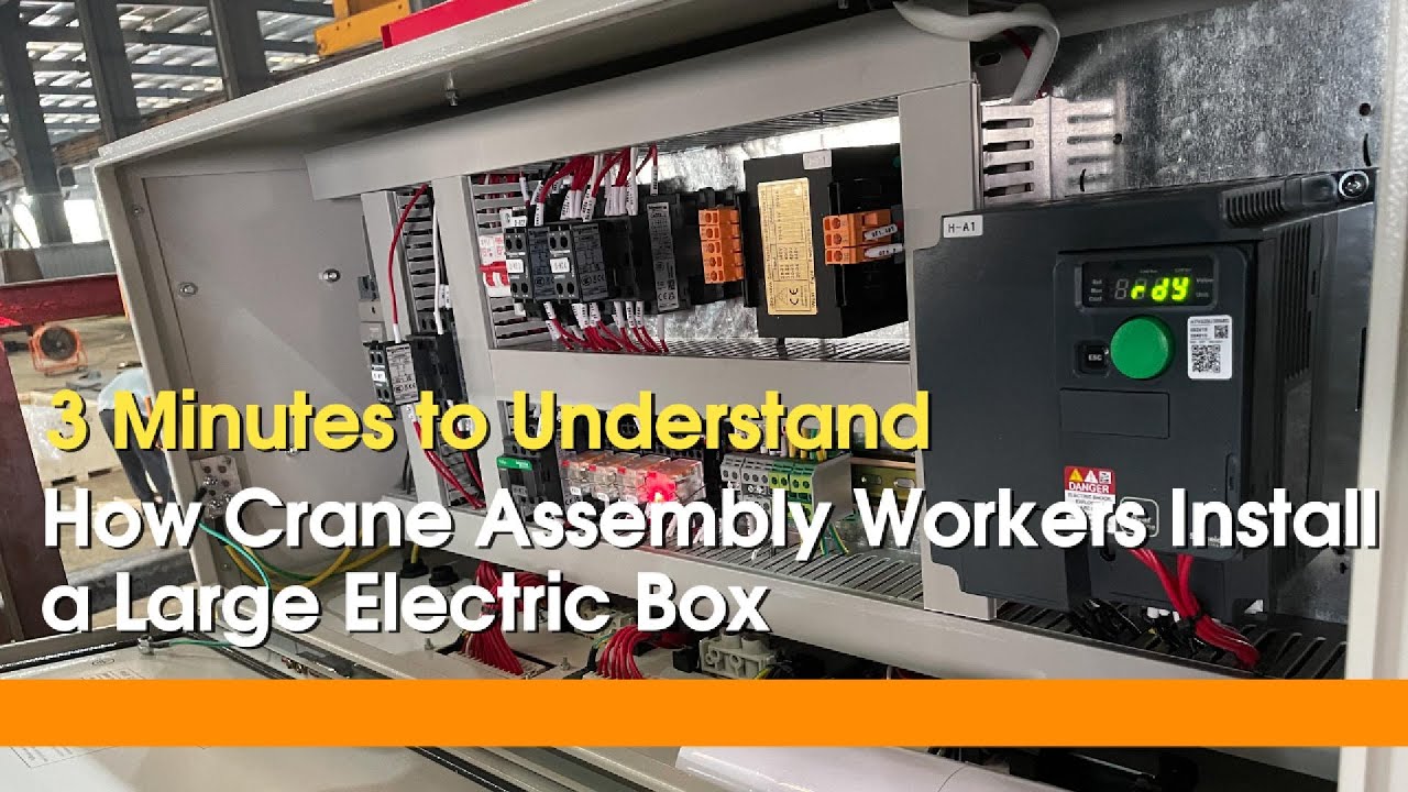 3 Minutes to Understand How Crane Assembly Workers Install a Large ...