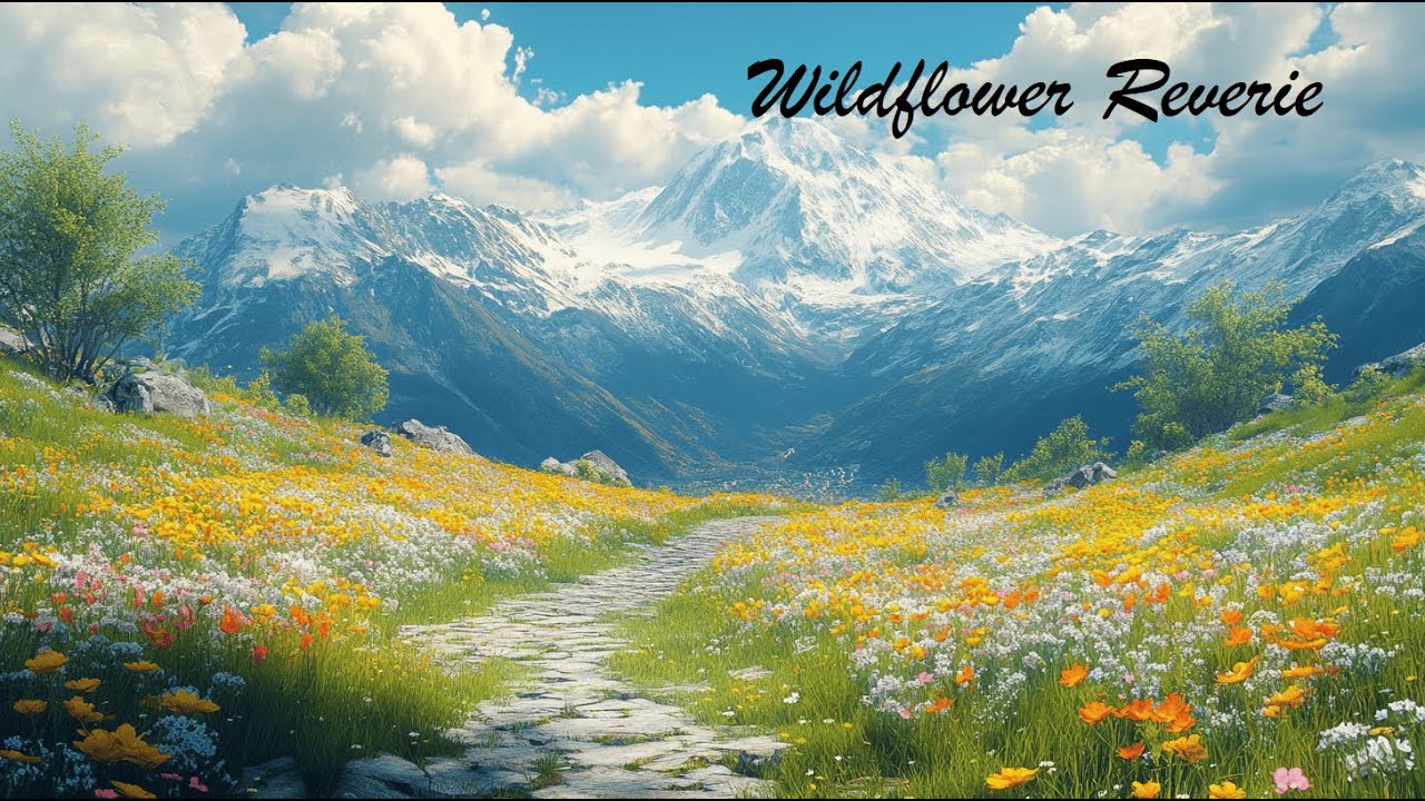 Wildflower Reverie | Peaceful Spring Meadow Ambience for Relaxation ...