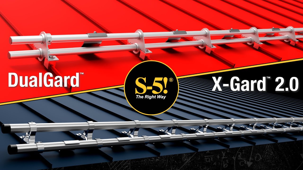 The best snow bar systems for standing seam metal roofs! - YouTube