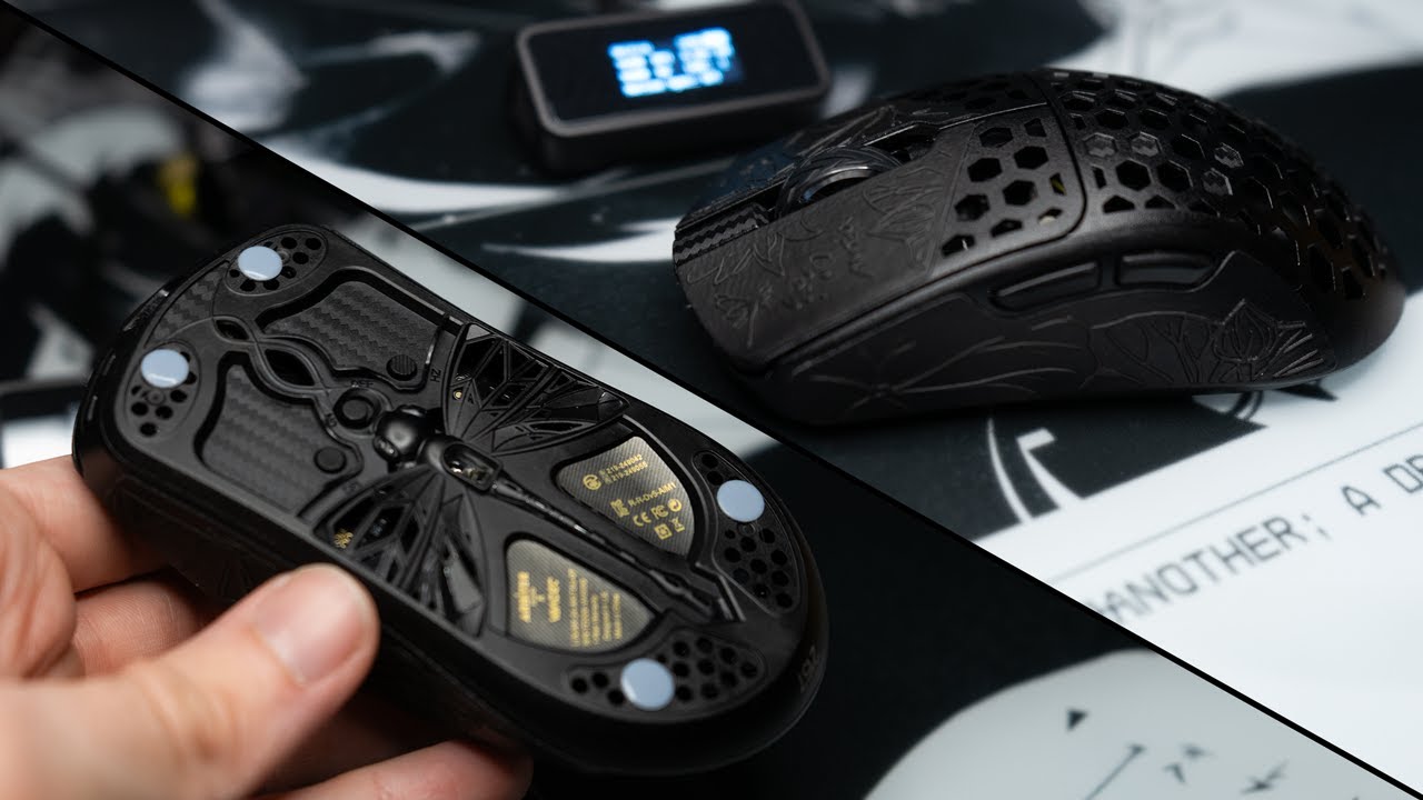Carbon Fiber Gaming Mice Are Insane - (Arbiter Akitsu Review) - YouTube
