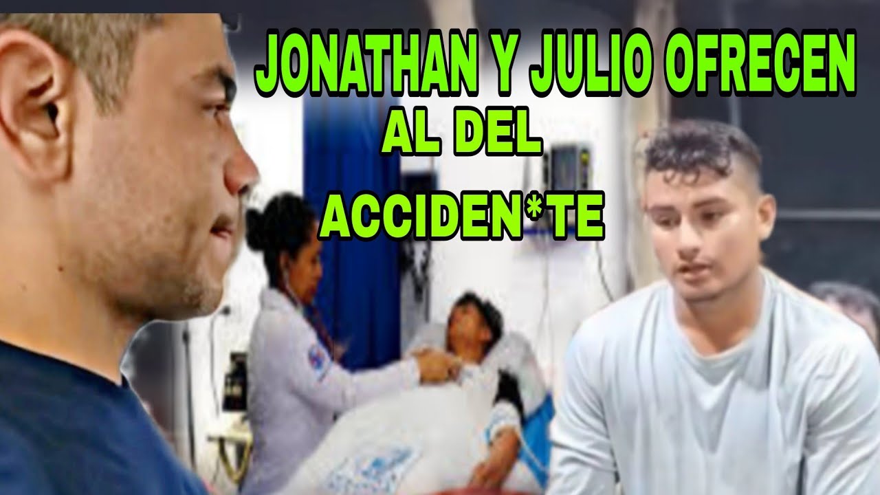 JONATHAN Y JULIO OFRECEN AYUDA AL MUCHACHO DEL ACCIDEN*T3 LO TOMA O LO ...