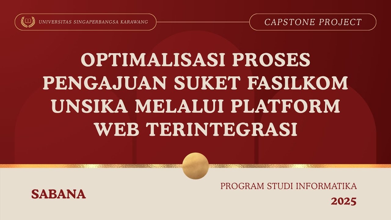 Presentasi Capstone Project Minggu Ke-7 Implementasi Proyek - YouTube