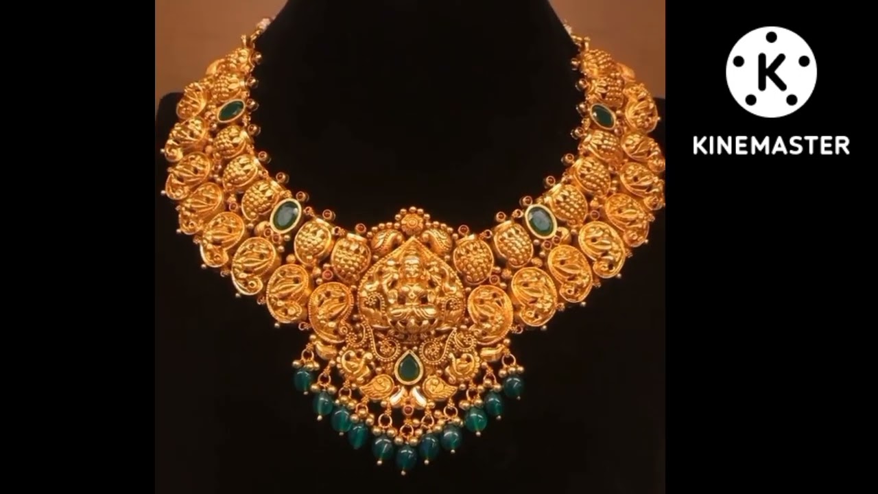 lalitha jewellery gold necklace collection/latest gold jewellery ...