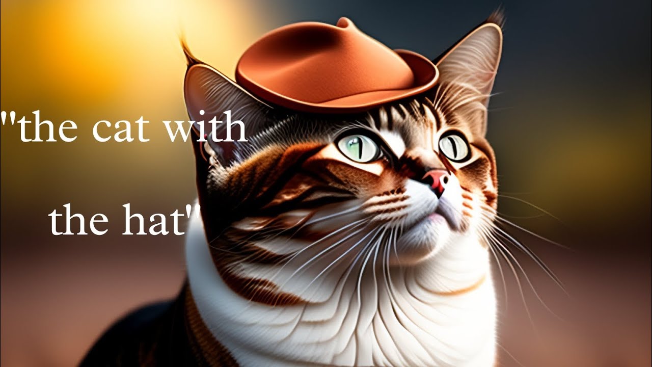 "the cat with the hat'' story in 🌧️ #viral #shorts #story #cat - YouTube